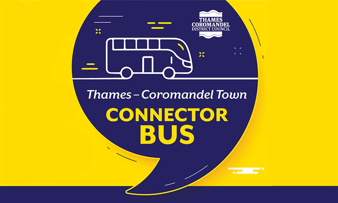 Coromandel Town-Thames Connector bus trial - now closed | TCDC
