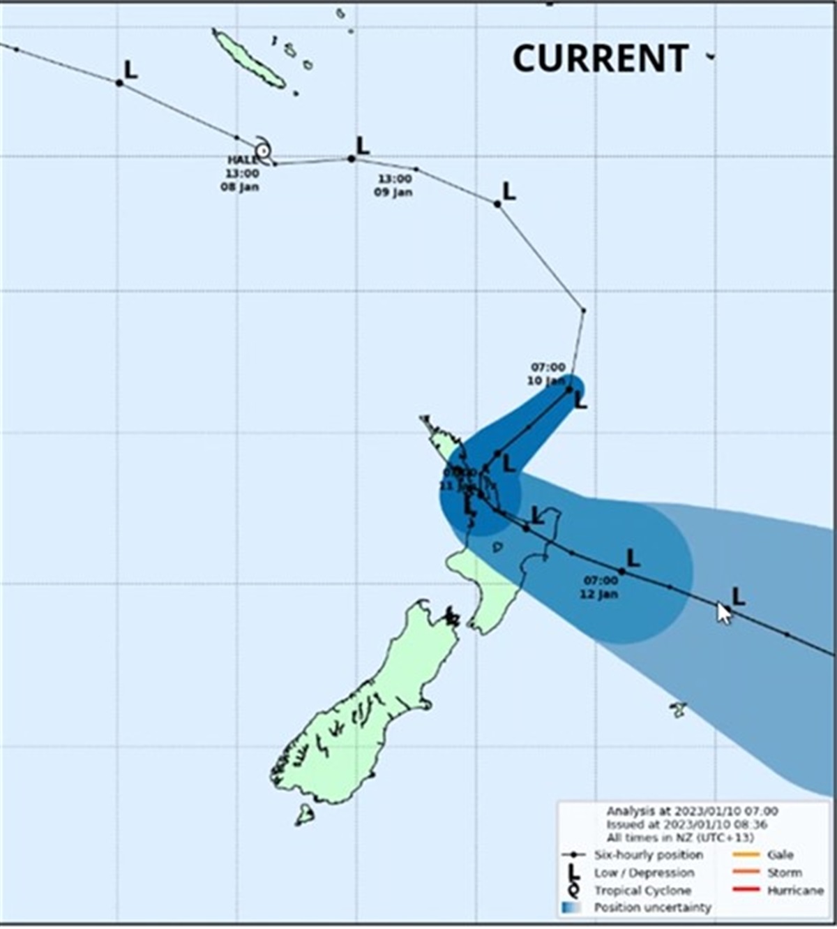 Ex-Cyclone Hale set to become a one in 20-year event | TCDC