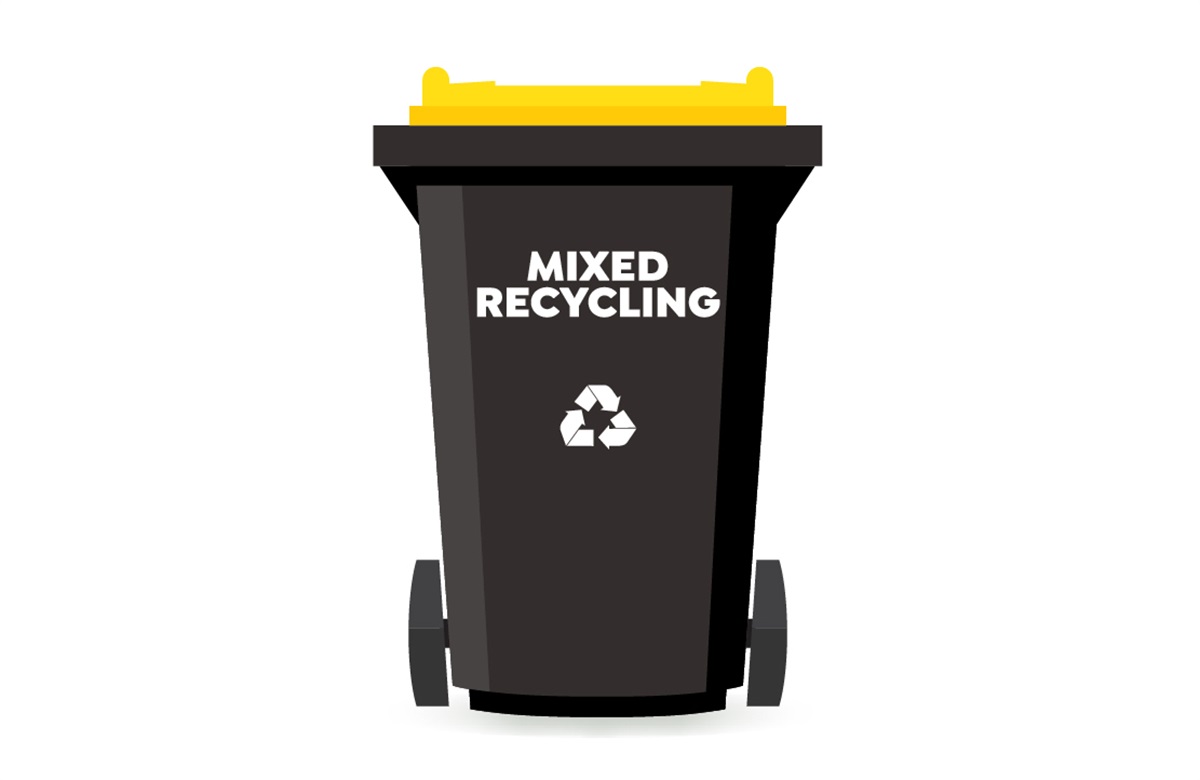 Mixed Recycling Bin | Hangarua | TCDC