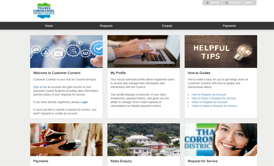 Introducing Customer Connect: your new way to access council services | TCDC